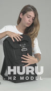 HURU Model H2 Backpack Waterproof Unisex, 22l